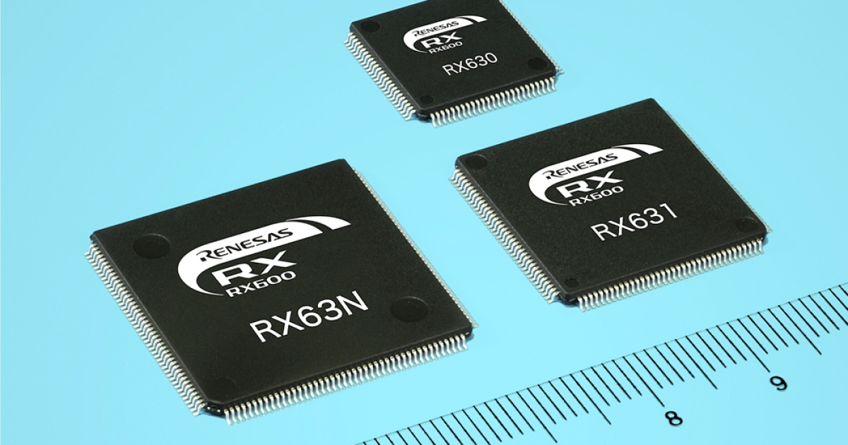 待機時の消費電力を約90%削減した「RX600シリーズ」の発売 | Renesas