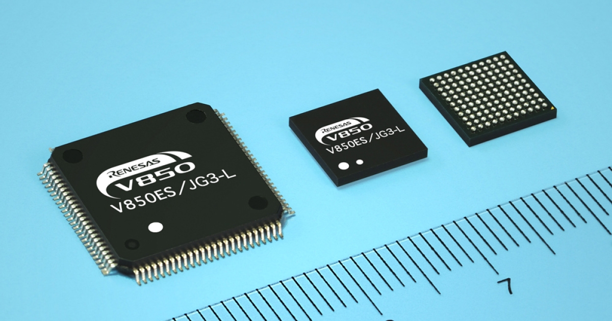 Renesas Electronics Announces Low Power Microcontrollers With Large