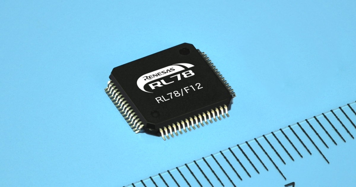 Renesas Electronics Announces the RL78/F12 Microcontrollers, the First ... Renesas Electronics Announces the RL78/F12 Microcontrollers, the First ...
