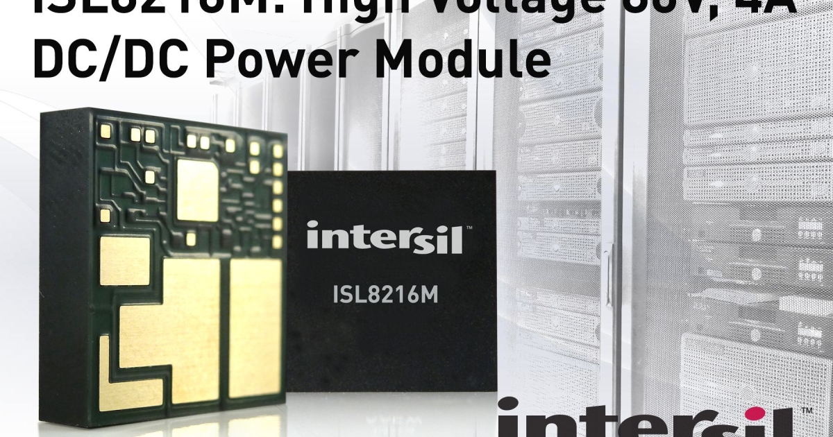 Intersil Introduces Company's First High Voltage Power Module | Renesas