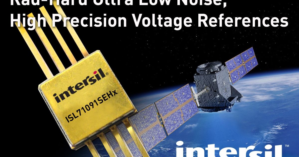 Intersil Introduces New Voltage Options for Radiation Hardened Family ...