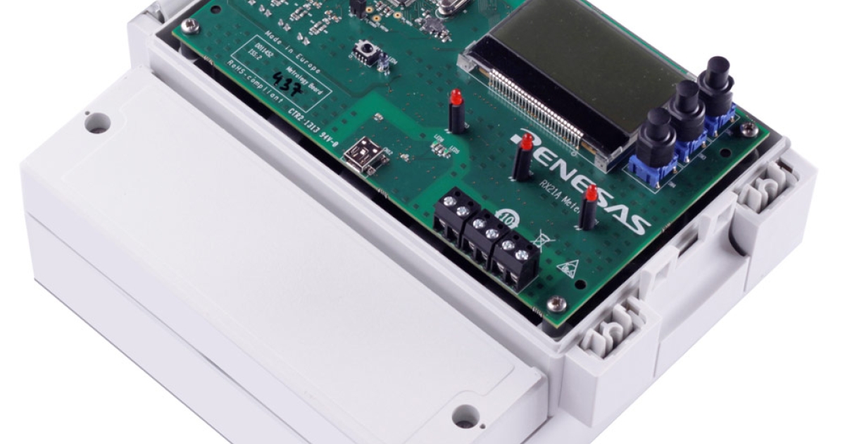 Renesas Electronics Europe Announces RX21A Platform for Smart Meters with Billing Functions ...