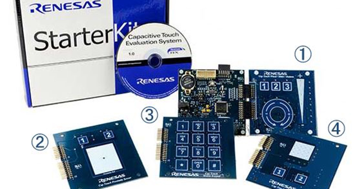 Renesas Electronics Enables Flexible Design for Capacitive Touch-Based ...