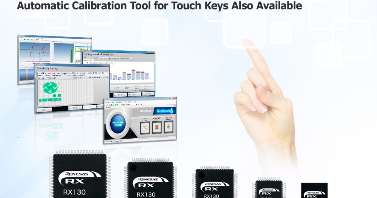 Renesas Electronics Expands Touch-Based Application Possibilities for ...