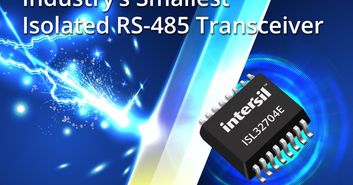 インターシル、業界最小の絶縁型RS-485トランシーバを発表 | Renesas ルネサス
