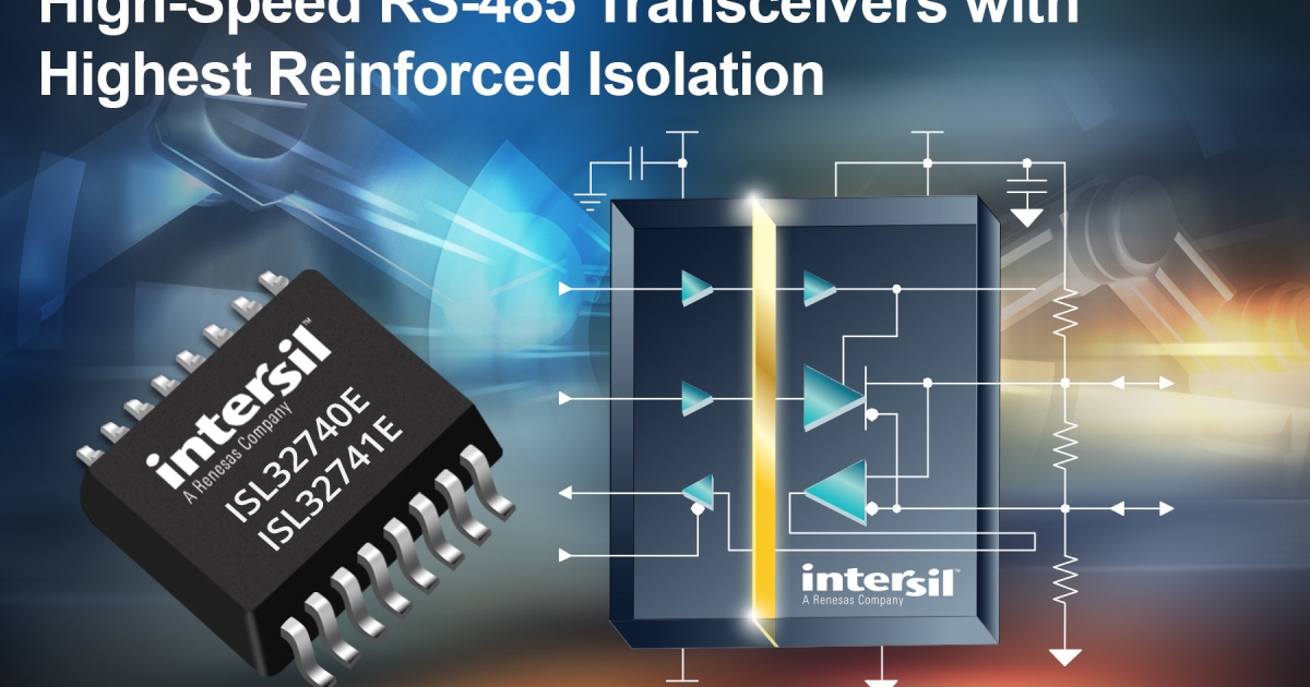 Intersil Introduces High-Speed RS-485 Transceivers with Highest ...