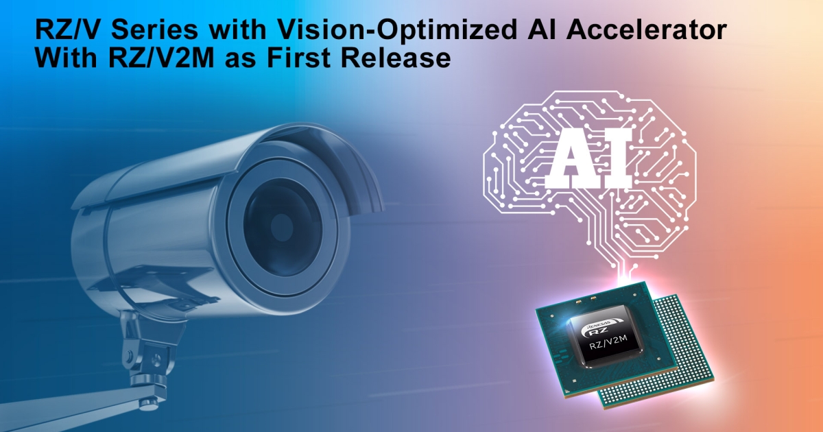 Renesas Unveils Rzv Microprocessor Series With Vision Optimized Artificial Intelligence