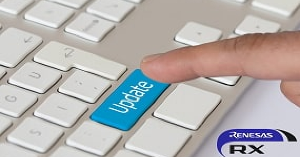 FOTA（Firmware Update Over-The-Air)を簡単構築、RXファミリ Firmware Update ミドルウェアのご ...