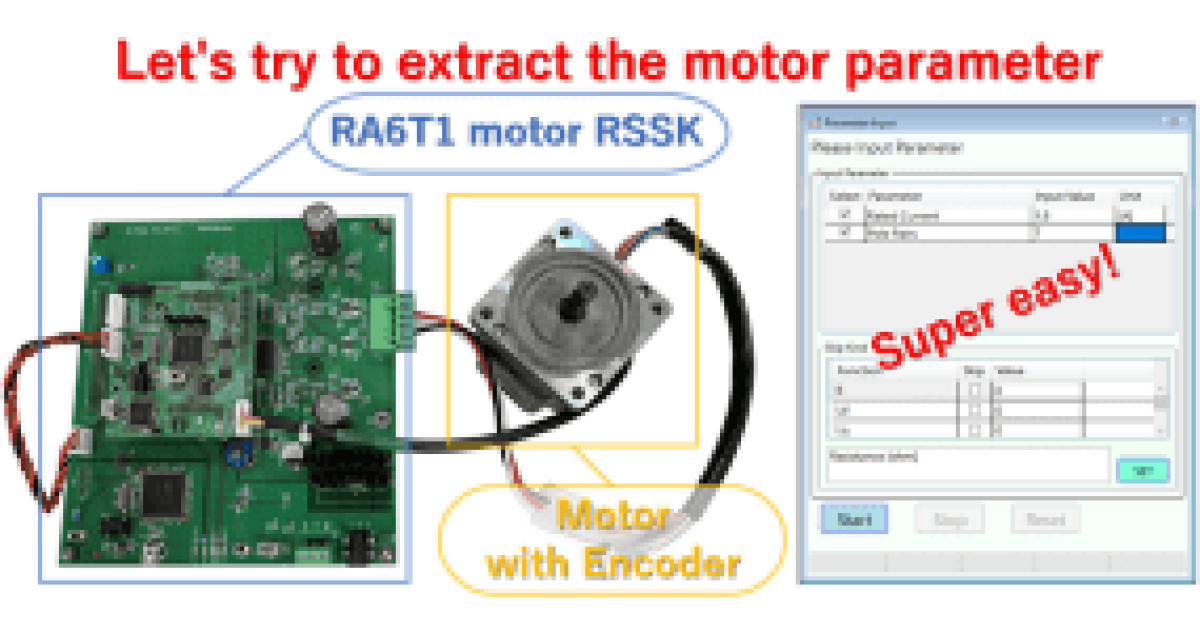 Run a Motor with Encoder Interface Using the RA6T1 Motor Control RSSK ...