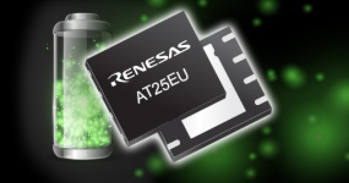 How to achieve energy-efficiency with the AT25EU flash memory | Renesas