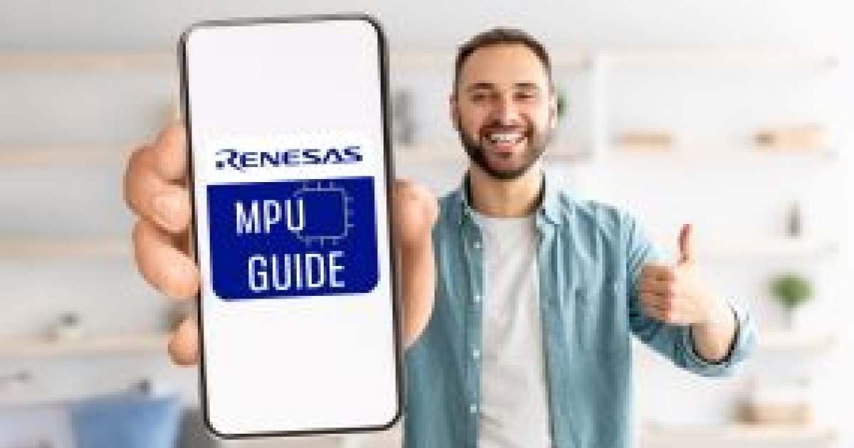 You can easily find out Renesas MPU anytime, anywhere with mobile app! | Renesas ルネサス