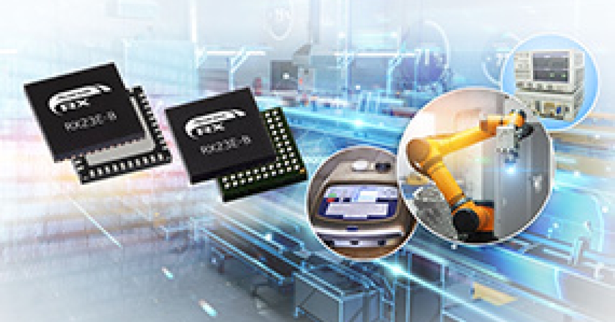 産業用センサ機器向け最高クラスのアナログフロントエンドMCU「RX23E-B」 | Renesas ルネサス