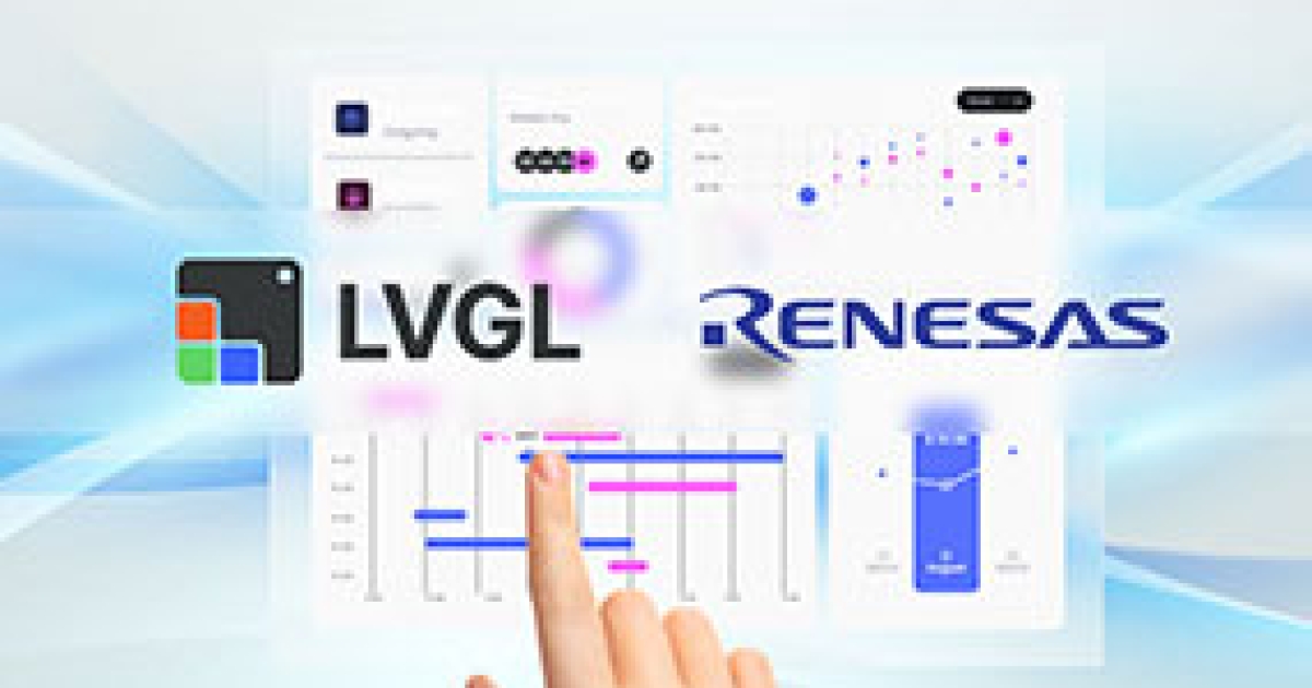 Renesas Joins Forces with LVGL to Empower Embedded UI Innovation with ...