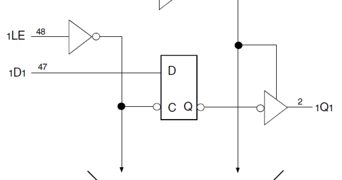 74LVC16373A - 3.3V CMOS 16-Bit Transparent D-Type Latch with 3-State ...
