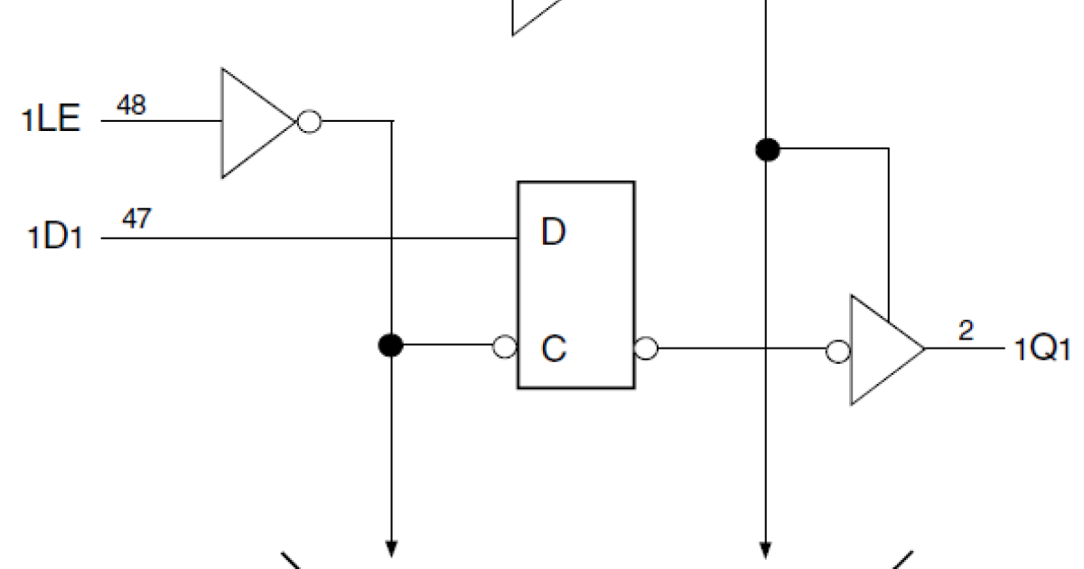 74LVCH162373A - 3.3V CMOS 16-Bit Transparent D-Type Latch with 3-State ...