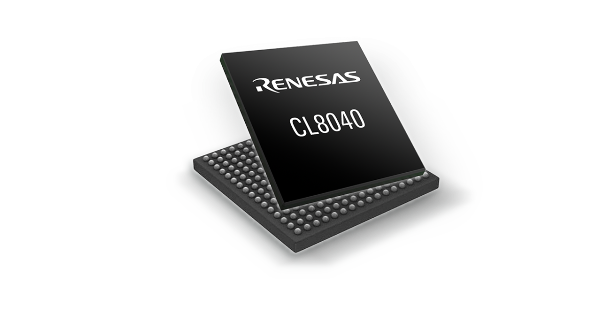 CL8040 - Wi-Fi 6 Concurrent Dual Band 4T4R PCIe Chip | Renesas ルネサス