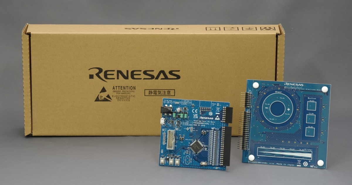 RSSK-RX140 - RX140搭載静電容量タッチ評価システム | Renesas ルネサス