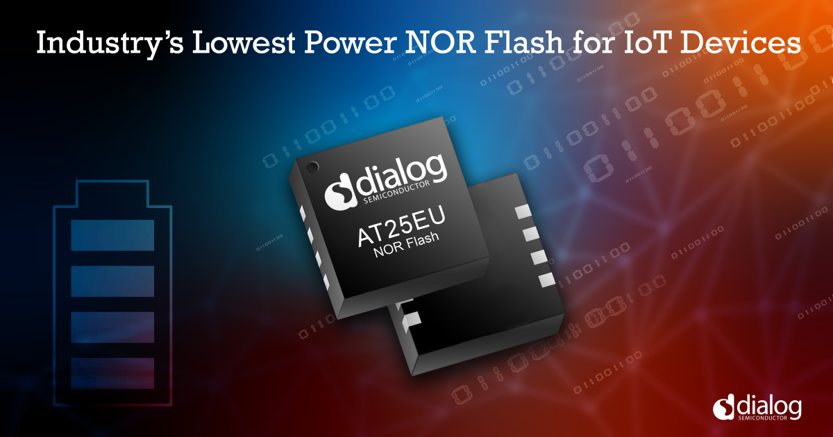 Dialog Semiconductor Adds Industry’s Lowest Power Flash Devices to its ...