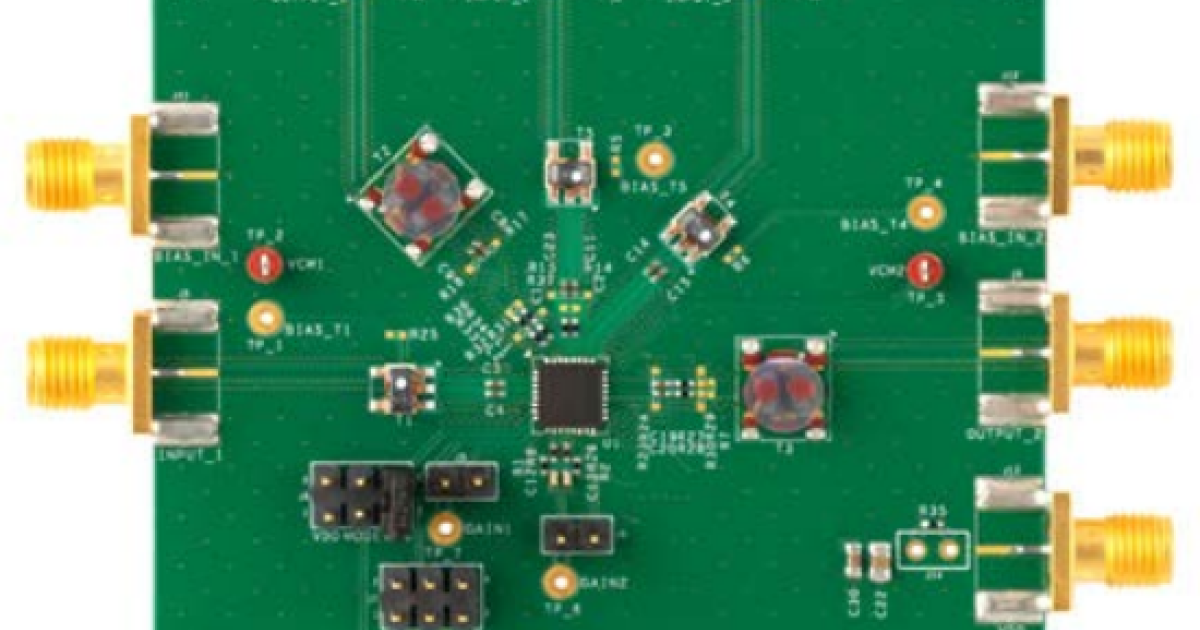 F1280EVK - F1280 Dual Variable Gain Amplifier Evaluation Kit | Renesas