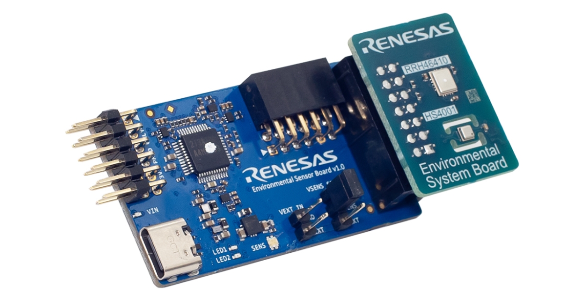 RRH46410-EVK - Gas Sensor Module for TVOC and eCO2 Detection Evaluation ...