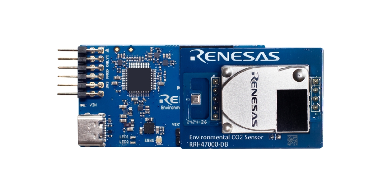 RRH47000-EVK - Single-Channel NDIR CO2 Module Evaluation Kit | Renesas