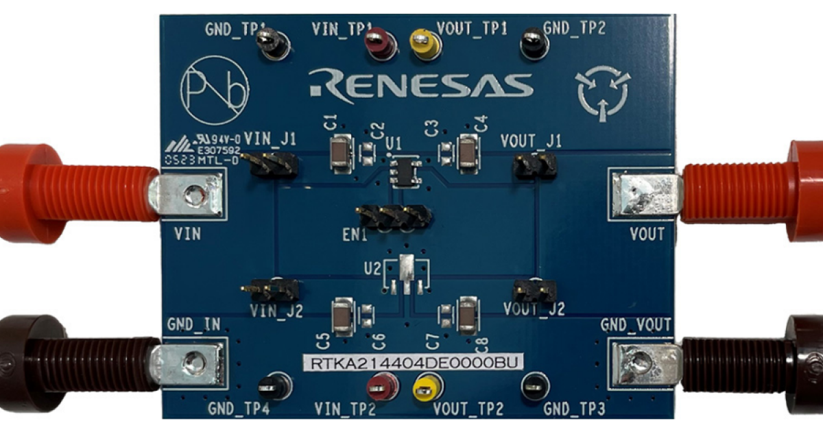 RTKA214404DE0000BU - 3.6V Fixed Output Voltage Low Iq Current LDO ...