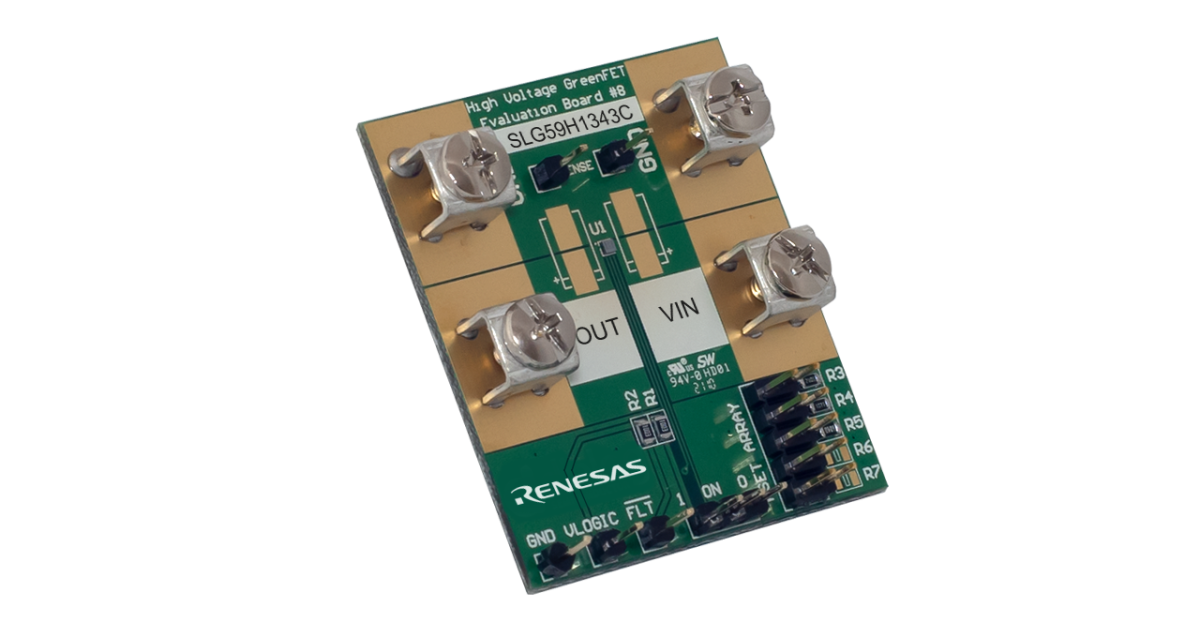 SLG59H1343C-EVB - SLG59H1343C Evaluation Board | Renesas