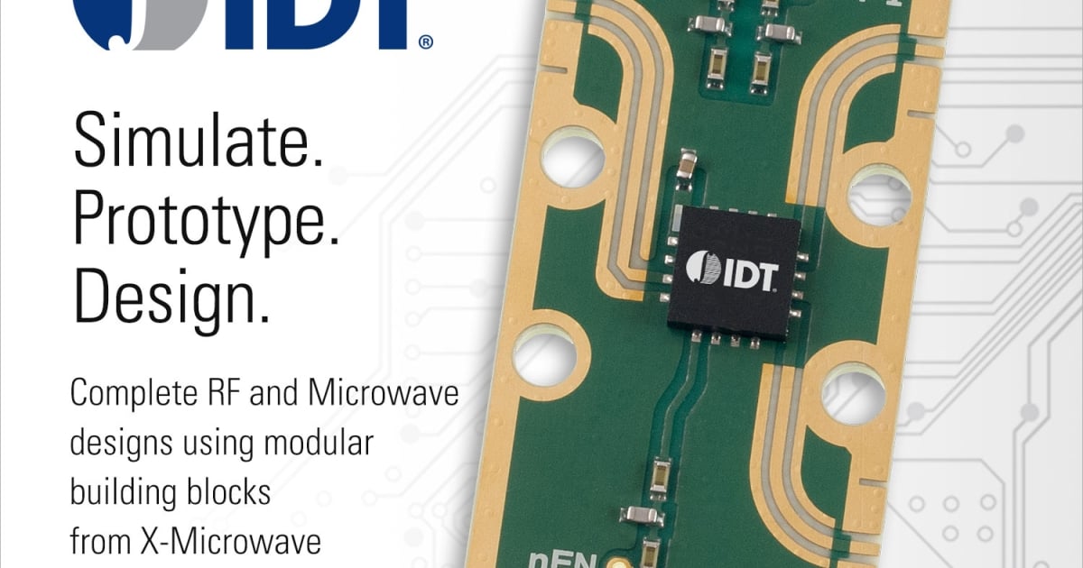 IDT and X-Microwave Partner to Deliver Complete Modular RF Design ...