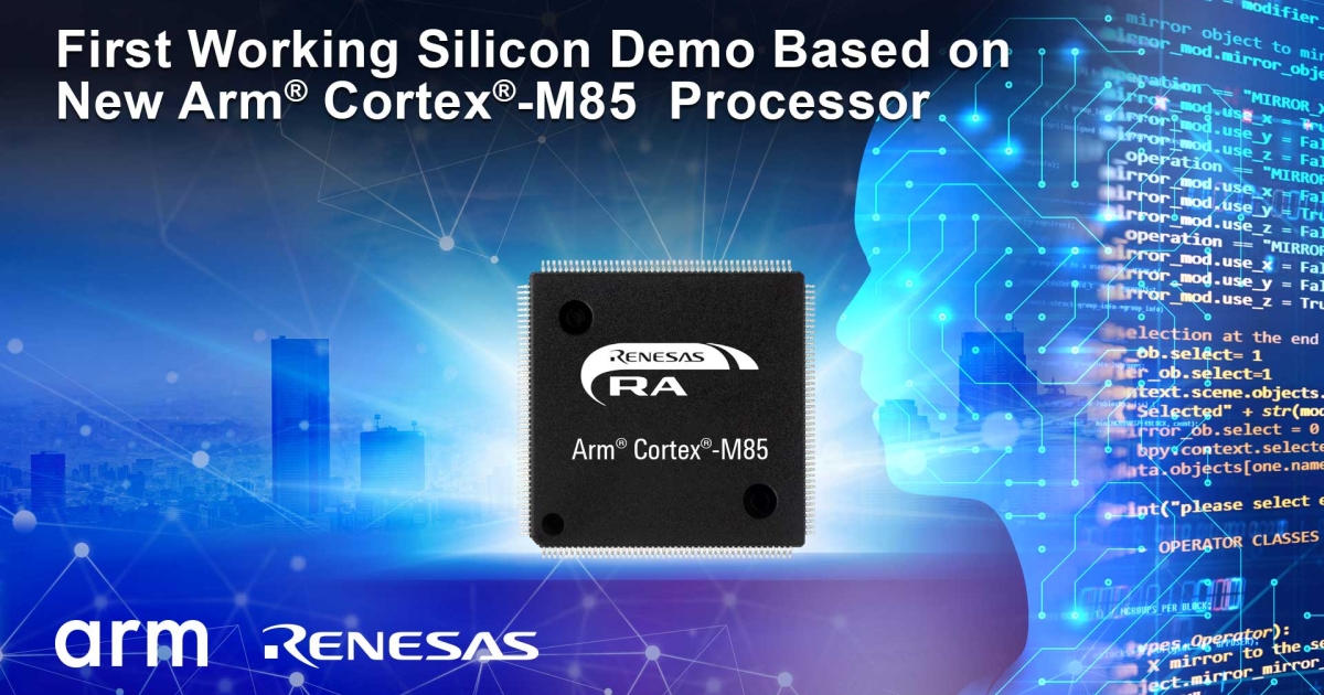 Renesas Will Demonstrate the First Working Silicon Based on the ...