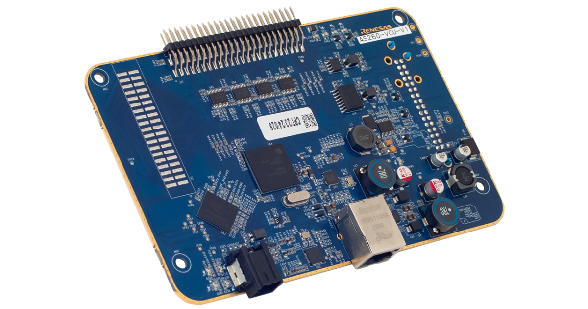 AS260-VCU-V1 - Vehicle Control Unit Reference Design | Renesas