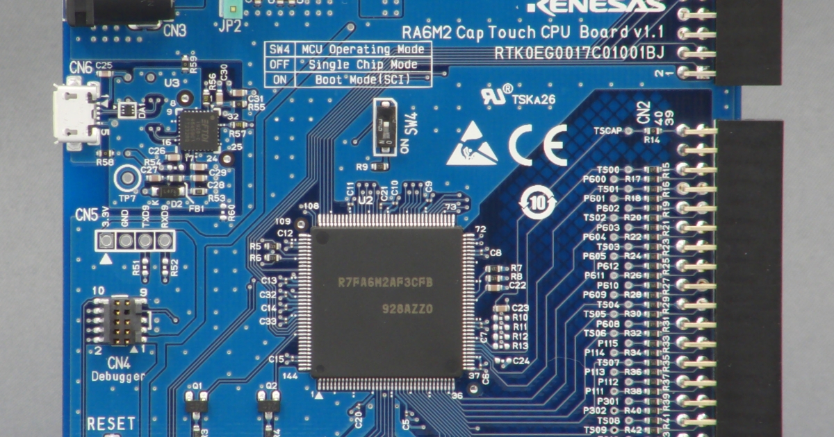RSSK-RA6M2 - Capacitive Touch Evaluation System for RA6M2 | Renesas