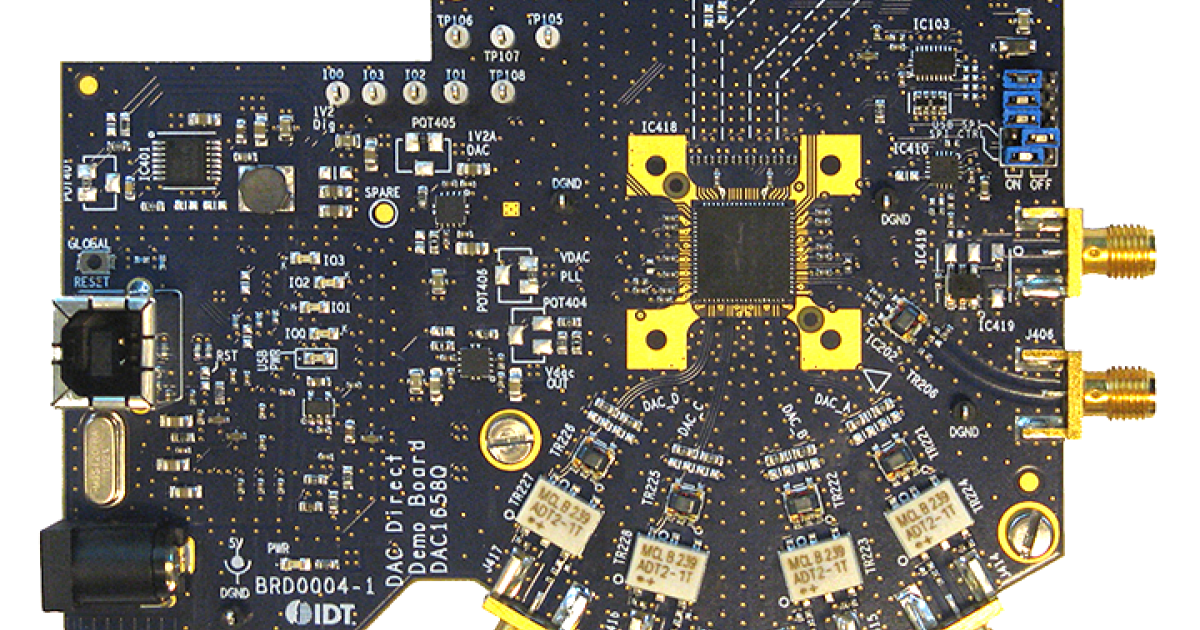 DAC1658Q-DB - High-Performance 16-bit Quad DAC (High Common Mode ...