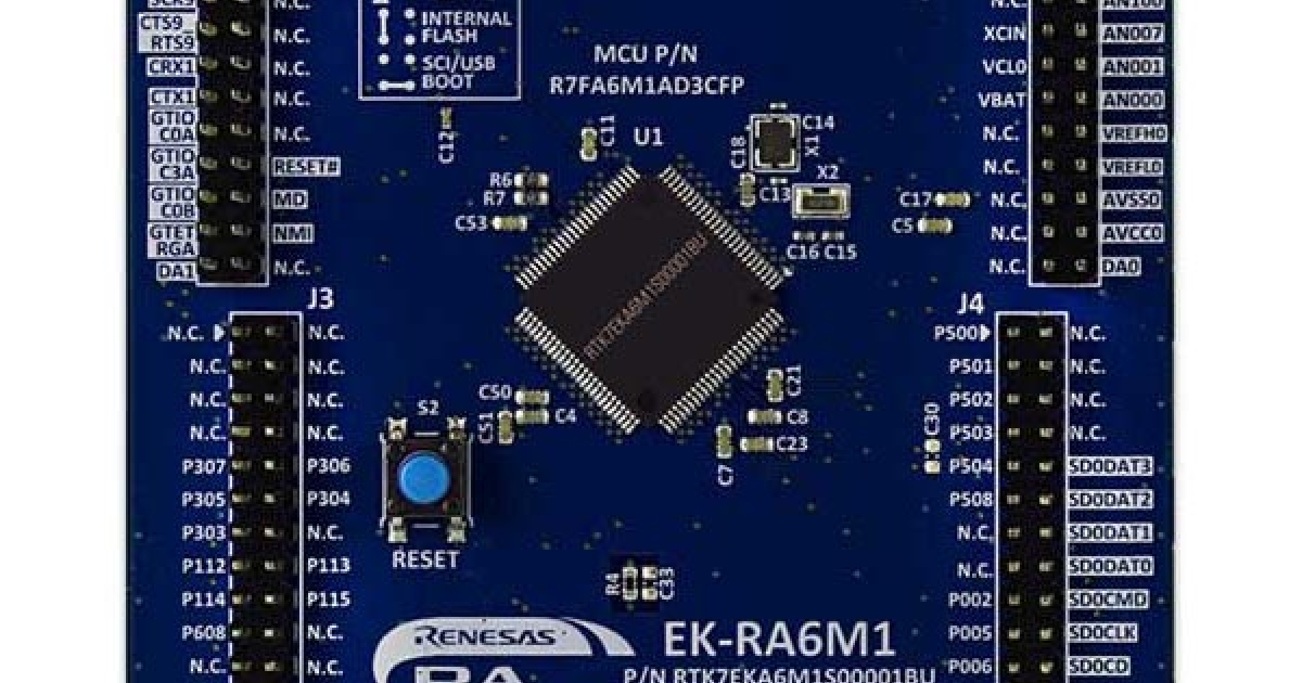 EK-RA6M1 - Evaluation Kit for RA6M1 MCU Group | Renesas