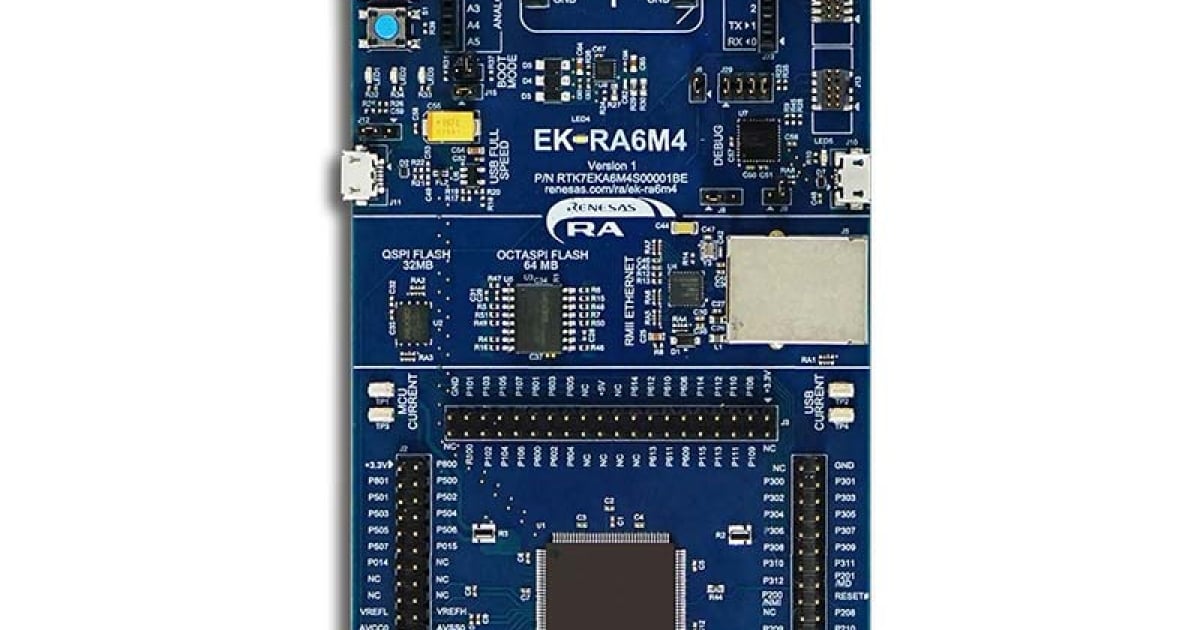 EK-RA6M4 - RA6M4 MCUグループ評価キット | Renesas ルネサス