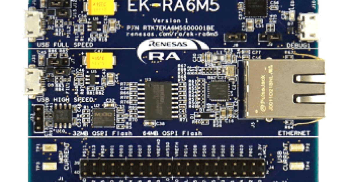 EK-RA6M5 - Evaluation Kit for RA6M5 MCU Group | Renesas