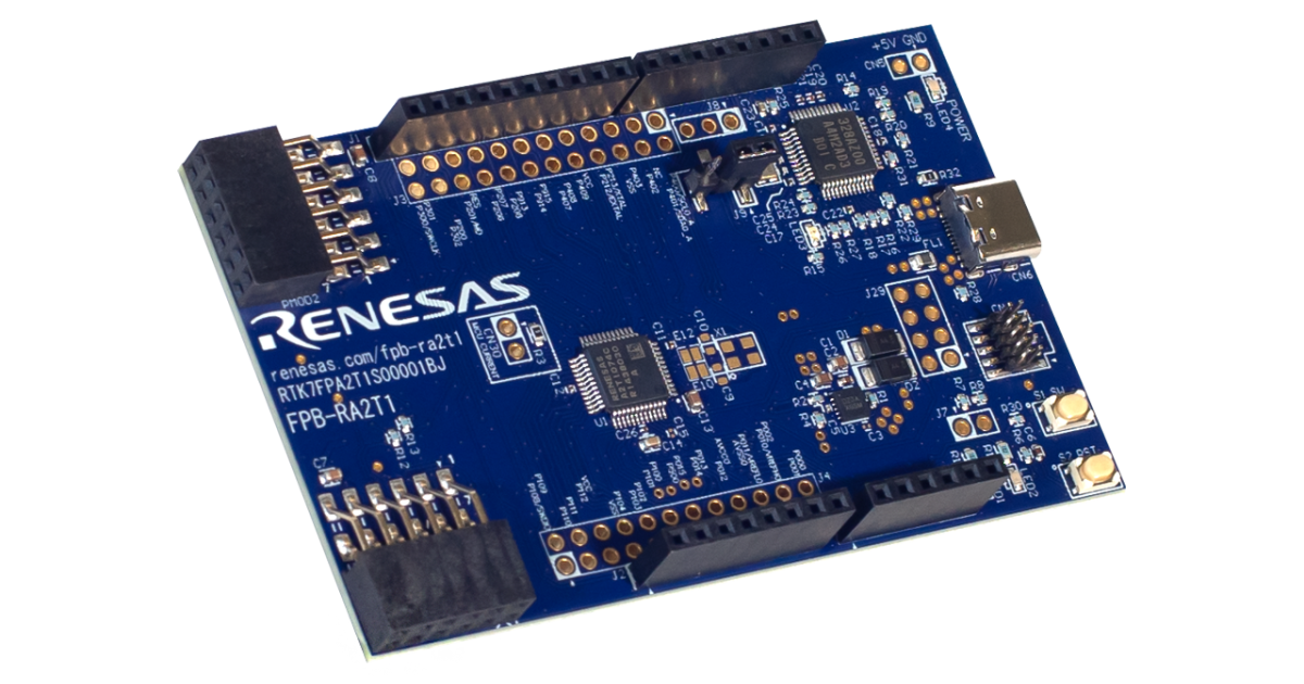 FPB-RA2T1 - RA2T1 Fast Prototyping Board | Renesas ルネサス