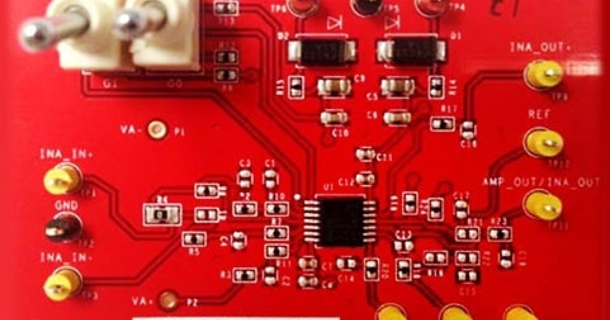ISL28634EV2Z - 5V, Rail-Rail I/O, Zero-Drift, Differential Output ...