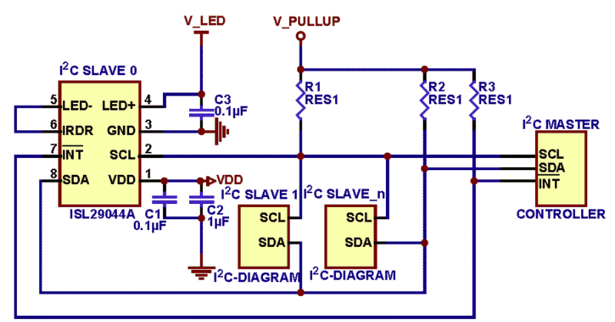 ISL29044A - Low Power Ambient Light and Proximity Sensor with Internal ...