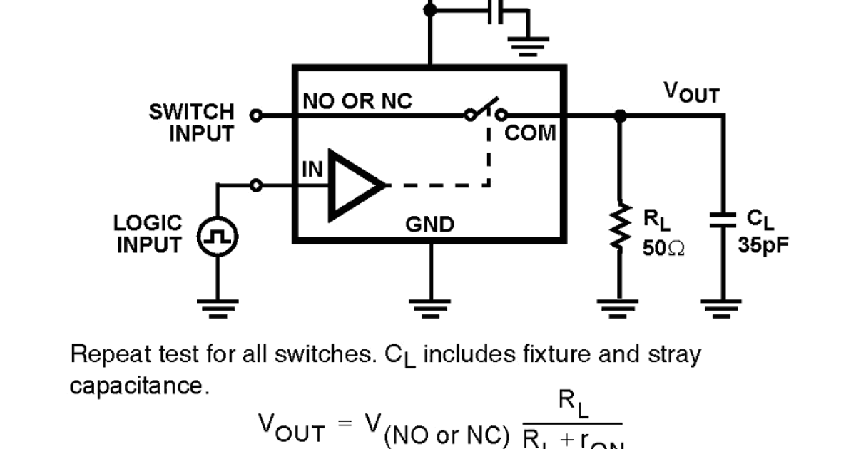 ISL54065 - Negative Signal Swing, Sub-ohm, Dual SPDT with Click and Pop ...