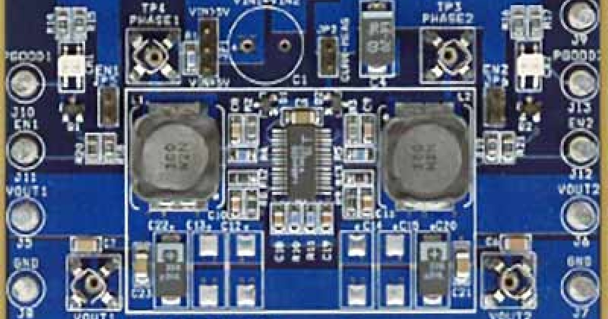 Isl6539eval1 Wide Input Range Dual Pwm Controller With Ddr Option Evaluation Board Renesas 4968