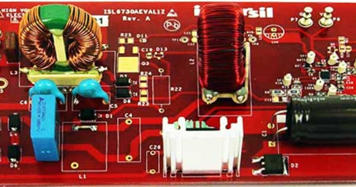 ISL6730BEVAL1Z - Power Factor Correction Controller Evaluation Board ... ISL6730BEVAL1Z - Power Factor Correction Controller Evaluation Board ...