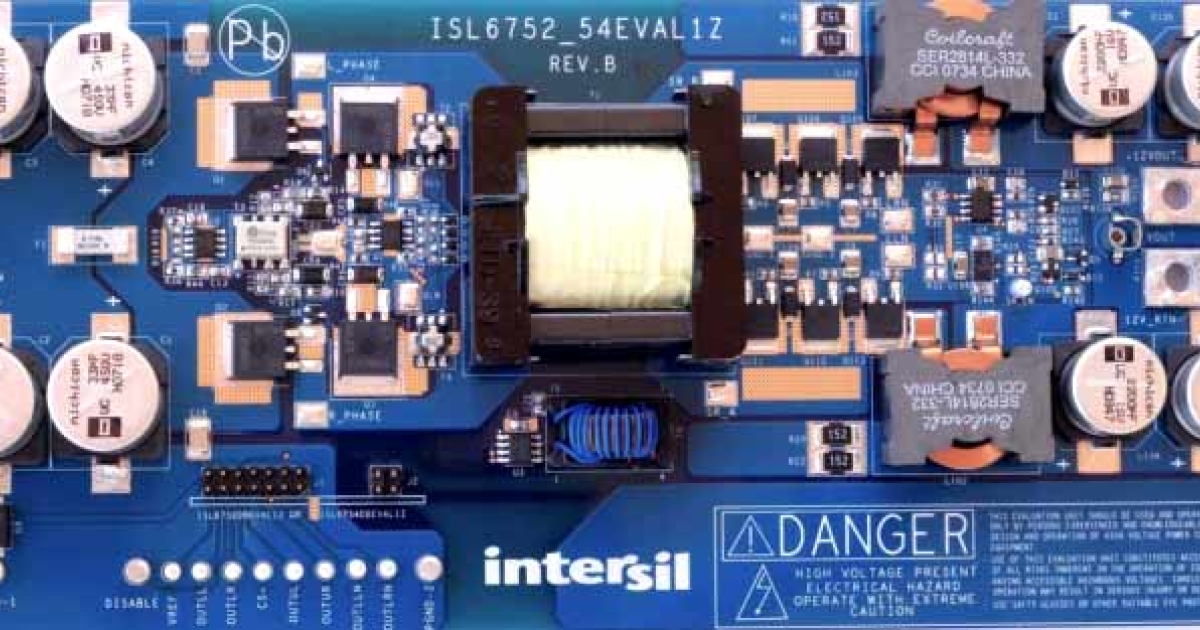 ISL6752DBEVAL1Z - ZVS Full-Bridge PWM Controller Evaluation Board | Renesas ルネサス