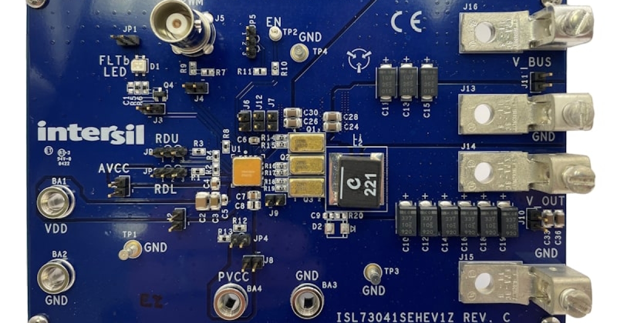 ISL73041SEHEV1Z - Rad Hard 12V GaN Half Bridge Power Stage | Renesas