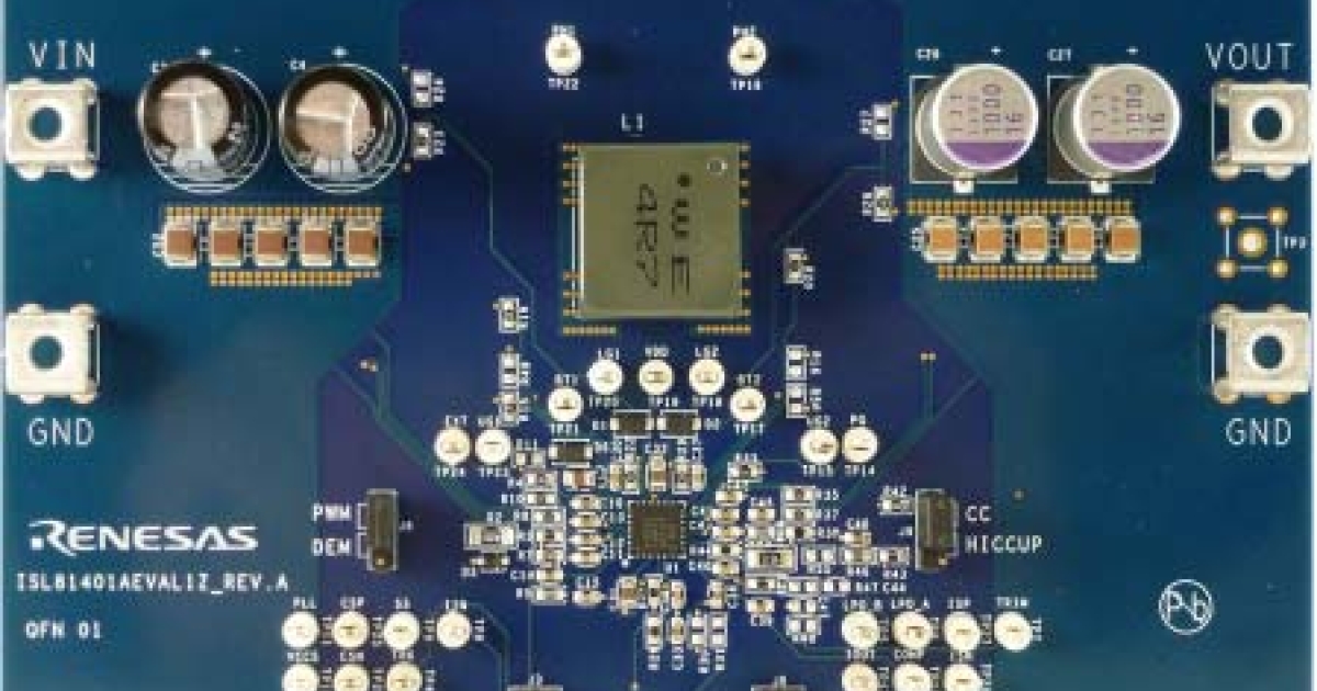 40V Synchronous Buck-Boost Controller Evaluation Board with 6V to 40V ...