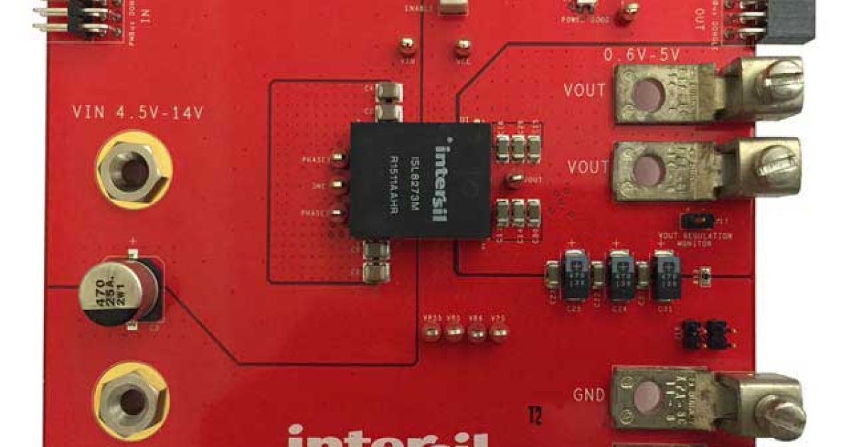 ISL8273MEVAL1Z - 80A Single Channel Digital PMBus Step-Down Power ...