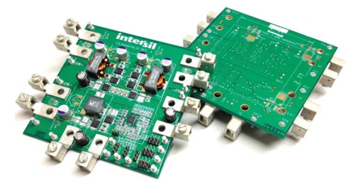 ISL9444EVAL3Z - Triple, 180° Out-of-Phase, Synchronous Step-Down PWM Controller Evaluation Board ...