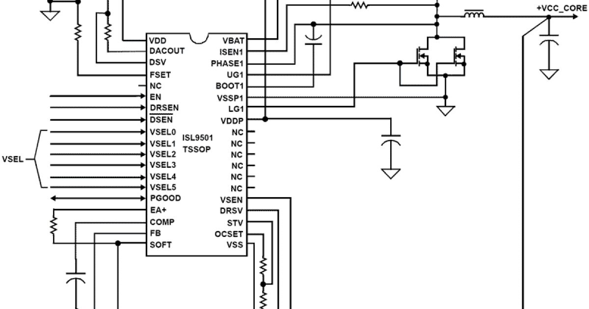 ISL9501 - Precision Single-Phase Buck PWM Controller | Renesas ルネサス
