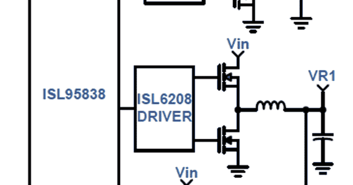 ISL95838 - Dual 3+2 PWM Controller for IMVP-7/VR12™ CPUs | Renesas