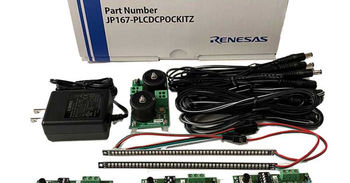 JP167-PLCDCPOCKITZ - LED照明対応DC電力線通信(PLC)開発キット | Renesas ルネサス