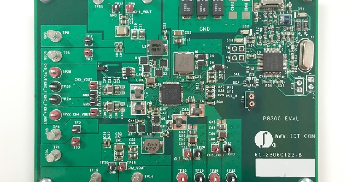 P8300-EVAL - P8300 Programmable 6-Channel PMIC Evaluation Board ...